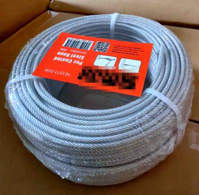 China 4mm Diameter Galvanized Steel Wire Rope with High Flexibility and Excellent Corrosion Resistance for Industrial Use for sale