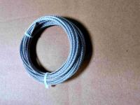 China 2.0mm 7x7 Structure Galvanized Steel Wire Rope for Safe Protection for sale