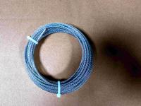 China 2.0mm 7x7 Structure Galvanized Steel Wire Rope for Safe Protection for sale