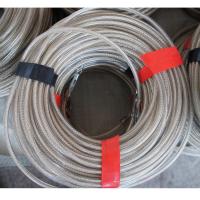 China PVC Coated Steel Cable for Open Top Containers with 5.8mm Diameter and 22m, 33m Custom Lengths for sale
