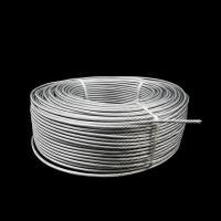 China PVC Coated Steel Cable for Open Top Containers with 5.8mm Diameter and 22m, 33m Custom Lengths for sale