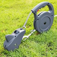 China Retractable PVC Coated Dog Tie Out Cable with 12ft Length and Eco-Friendly Design for sale