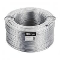 China Clear Vinyl Coated Galvanized Steel Wire Rope 3.0mm Diameter with 350 kgs Breaking Strength for Safety Protection for sale