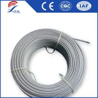 China Electric Galvanized Steel Wire Rope with 7x7 Structure and 1570MPa Tensile Strength Galvanized Steel Cable for sale