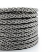 China 7x7 Structure Galvanized Steel Wire Rope High Carbon Steel Cable for sale