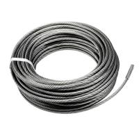 China Galvanized Steel Wire Rope 7x7 Structure 3.0mm Diameter 36 Yards Length Aircraft Cable for sale