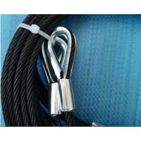 China 20ft 7x19 Construction Galvanized Steel Wire Rope Kit for Safety Applications for sale