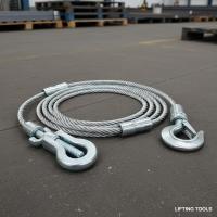China Galvanized Wire Rope Sling for Heavy Duty Lifting Tools and Industrial Applications for sale