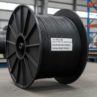 China Black Galvanized Steel Aircraft Cable 3/32
