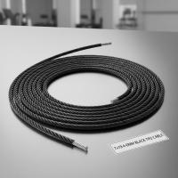 China 7x19 Construction Black TPU Coated Gym Cable with 1770MPA Tensile Strength for Fitness Equipment for sale