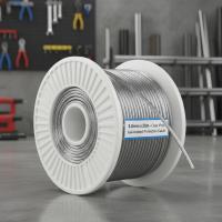 China Clear Vinyl Coated Galvanized Steel Wire Rope 3.0mm Diameter with 350 kgs Breaking Strength for Safety Protection for sale