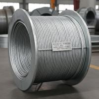 China Galvanized Steel Aircraft Cable 2.0mm Diameter with 1770 MPa Tensile Strength and GBT20118-2006/DIN3055-72 Standard for sale