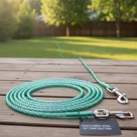 China High Carbon Steel Dog Tie Out Cable with 7x7 Construction and PVC Coated for Outdoor Dog Trolley System for sale