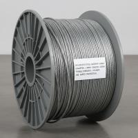 China Galvanized Steel Aircraft Cable 2.0mm Diameter with 1770 MPa Tensile Strength and GBT20118-2006/DIN3055-72 Standard for sale