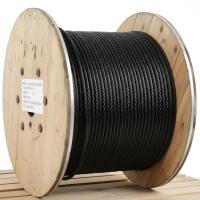 China Black Galvanized Steel Aircraft Cable 3/32