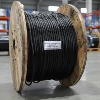China Black Galvanized Steel Aircraft Cable 3/32