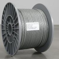 China Galvanized Steel Aircraft Cable 2.0mm Diameter with 1770 MPa Tensile Strength and GBT20118-2006/DIN3055-72 Standard for sale