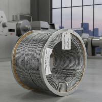 China Galvanized Steel Aircraft Cable 2.0mm Diameter with 1770 MPa Tensile Strength and GBT20118-2006/DIN3055-72 Standard for sale