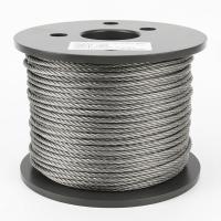 China Galvanized Steel Aircraft Cable 2.0mm Diameter with 1770 MPa Tensile Strength and GBT20118-2006/DIN3055-72 Standard for sale