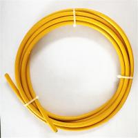 China 7x7 UV Resistant PVC Coated Wire Rope with 1570-1960MPA Tensile Strength and Nylon Coating for sale