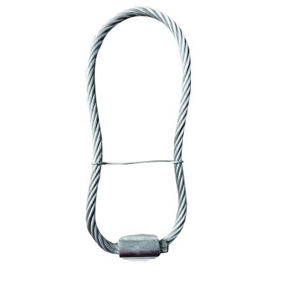 China High Strength Galvanized 10mm Diameter Steel Wire Rope Sling for Heavy-Duty Lifting for sale