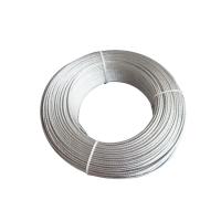 China 7x7 Construction Galvanized Steel Wire Rope with Electro Galvanized Finish for Precision Aircraft and Control Cable in 1.5mm-8mm Diameter for sale