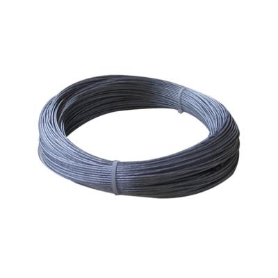 China 7x7 Construction 1mm Diameter 1770MPa Tensile Strength Galvanized Steel Wire Rope for Aircraft Cable for sale
