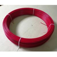 China 2.6mm Vinyl Coated Galvanized Catenary Wire with 2.03mm Core and 123 kg Breaking Load for sale