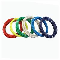 China Multiple Color Vinyl Coated Wire Rope Plastic Coated Steel Cable 1-20mm for sale