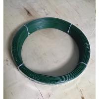 China 2.6mm PVC Coated Galvanized Catenary Wire with 2.03mm Core and 123 kg Breaking Load for sale