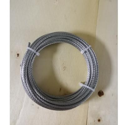 China DIN 3055 High Tensile Strength 7x7 Galvanized Aircraft Cable for sale