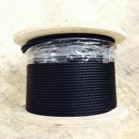 China 7×7 7x19 Black Anodized Cable for Entertainment Industry for sale