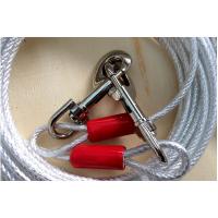 China Wear-Resistant Outdoor 30ft Reflective Tie Out Cable And Stake For Large Dogs for sale