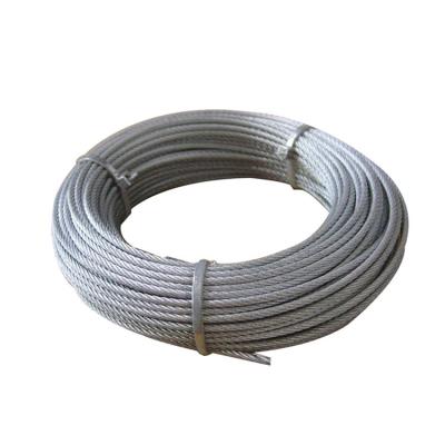 China High-strength Aviation Galvanized Steel Wire Rope Galvanized Cable for sale