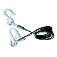 China Heavy Duty Vehicle Emergency Tow Rope With Hooks for sale