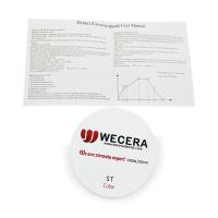 China ST Color Pre Shaded Dental Zirconia Block Wieland Disk B3 D98*10mm 1100Mpa for sale