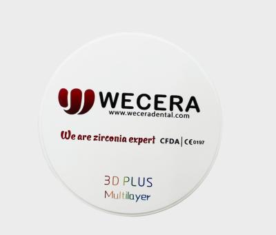 China 11 Gradients and High Translucency Three-Dimensional Zirconia Structure for Customer Requirements for sale