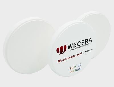 China Hard Resilient Multilayer Zirconia Block All Ceramic Dental Zirconia Discs for sale
