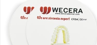 China 1200 Mpa Multilayer Zirconia Dental Material 98*18mm Super High Translucency for sale