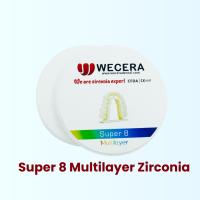 China 8-Layer Zirconia Dental Disc 10mm for Crown and Bridge for sale