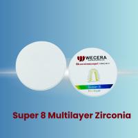 China Laboratorio Dental Zirconia Block 8 Layers Multilayer for sale
