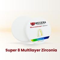 China 6.0g/cm3 Multilayer Zirconia Block Sintering Program 1500 Degree for Dental Restorations for sale