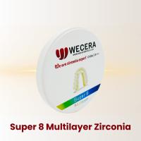 China 57% Translucency Multi-Layer Zircon Disc for Disc Applications in Multiple Industries for sale
