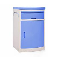 China Lightweight Hospital Bedside Nightstand ABS Fireproof Easy Installation for sale