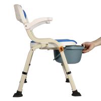 China Lightweight 3 In 1 Toilet Chair Height Adjustment Folding Water Proof for sale