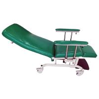 China Hospital Nursing Chair Carbon Steel Customized Portable Blood Donor Chair for sale