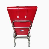 China Medical Carbon Steel Hospital Patient Recliners With Leather Seat Trim for sale