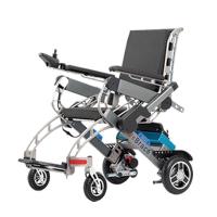 China Mobility aids for rehabilitation training Folding electric wheelchair Multifunctional wheelchair for elderly with hemiplegia for sale