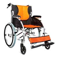 China Folding Transport Lightweight Wheelchair Manual 24 Inch Wheelchair for sale