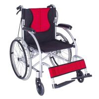 China Folding Transport Lightweight Wheelchair Manual 24 Inch Wheelchair for sale